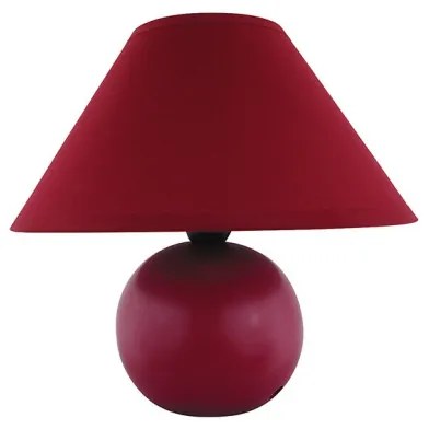 Stolní lampa ARIEL, červená