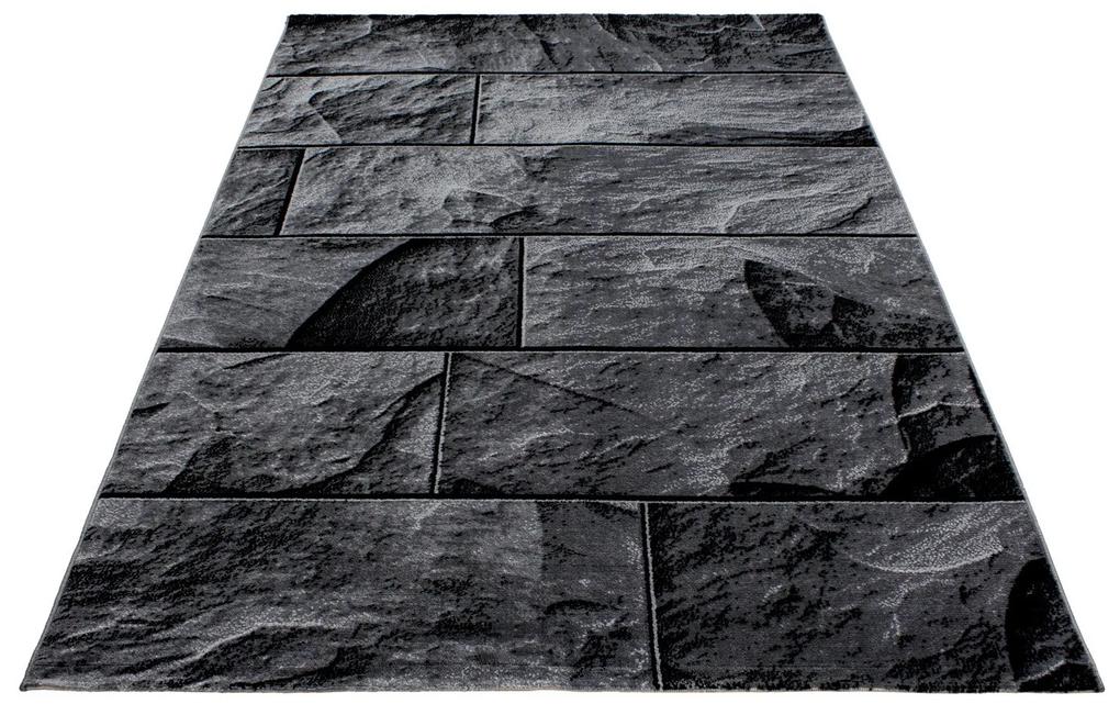 Ayyildiz Kusový koberec PARMA 9250, Černá Rozměr koberce: 120 x 170 cm