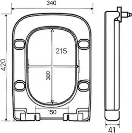 kielle - WC sedátko | Softclose | EasyLock | Slim | matná černá