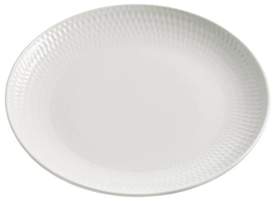 Bílý porcelánový dezertní talíř Maxwell & Williams Diamonds, ø 18 cm
