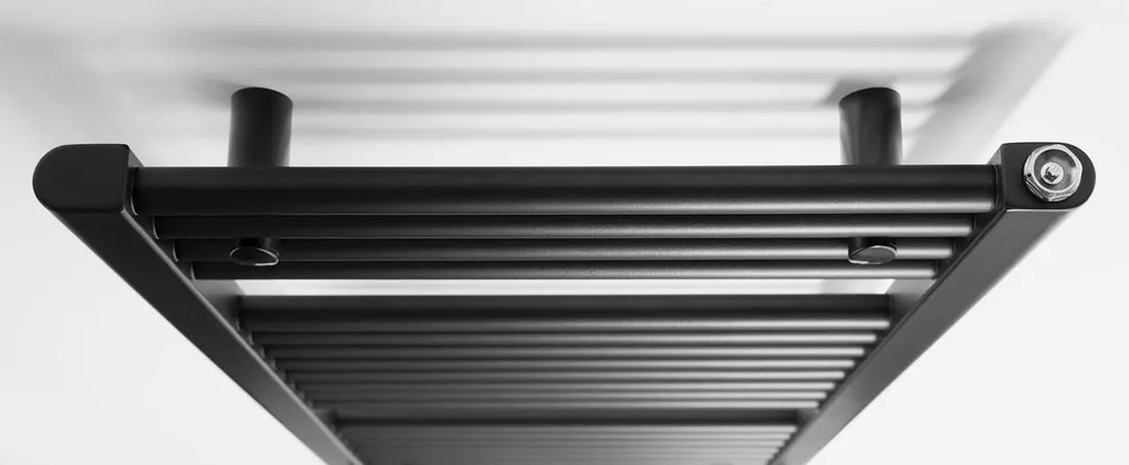 Aqualine Direct otopné těleso rovné boční připojení 450 x 960 mm černá mat ILR94B