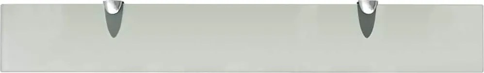 Plovoucí police 2 ks sklo 70 x 10 cm 8 mm 3051514
