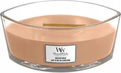 WoodWick svíčka loď Golden Milk 453.6 g