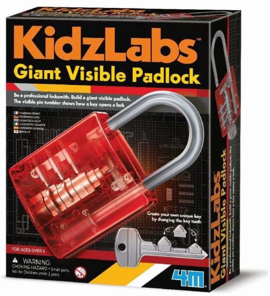 Kidzlabs obrovský visací zámek