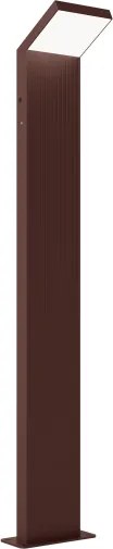 Brilagi - LED Venkovní lampa RIANO LED/8W/230V hnědá IP65 80 cm