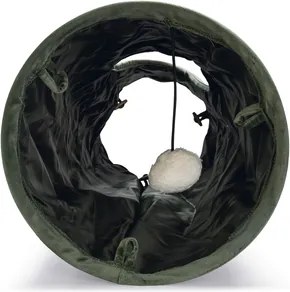 Designed by Lotte Tunel pro kočky zelený