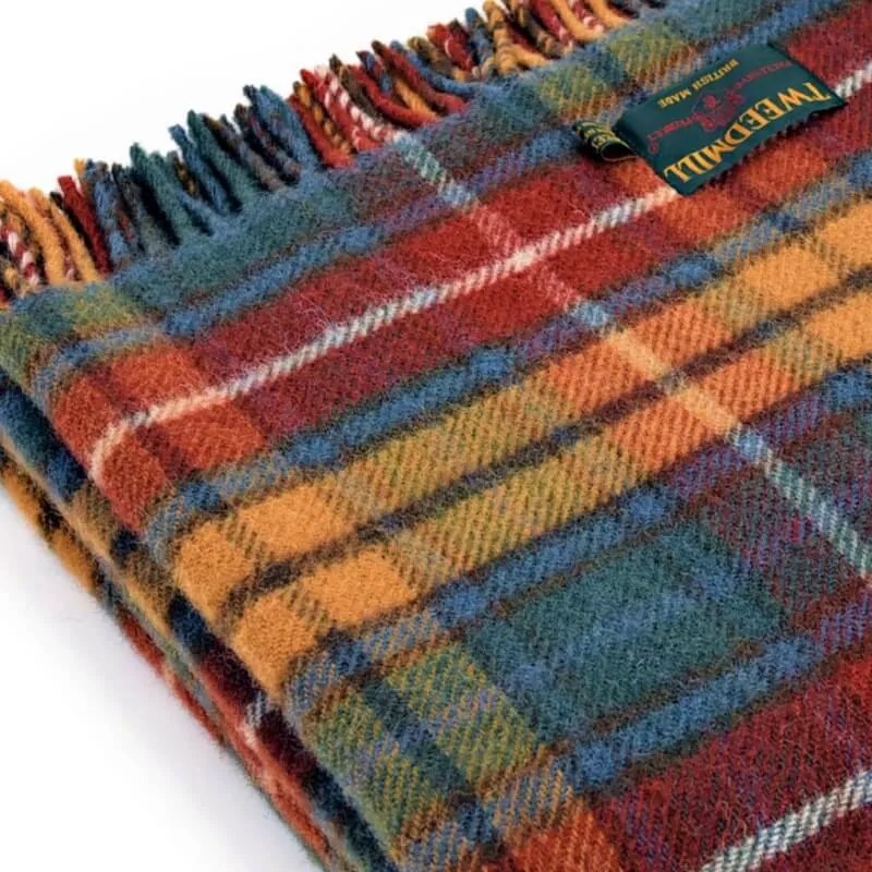 Vlněná deka Tartan Antique Buchanan Tweedmill
