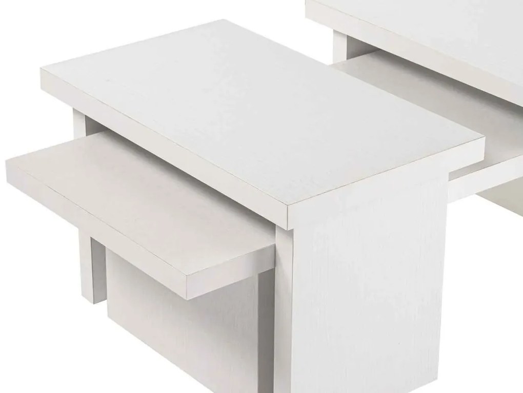Designový konferenční stolek Xanthe 110 cm bílý