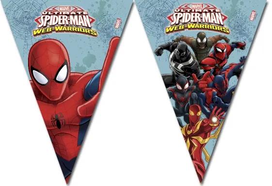 Spiderman vlajka 2,3m, 9ks