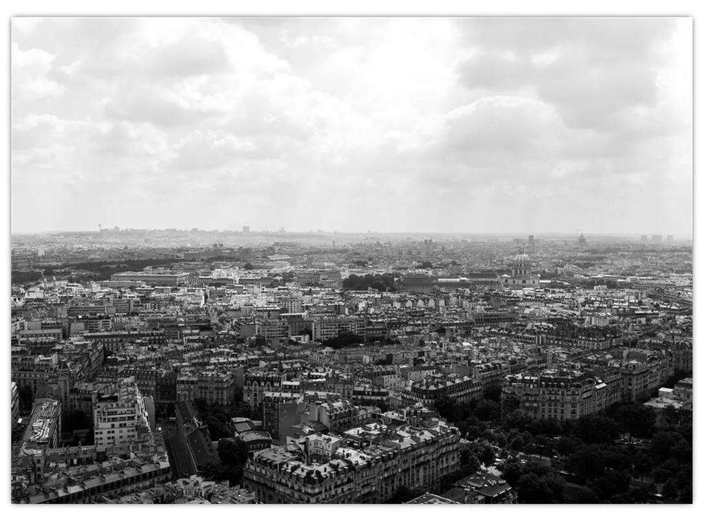 Obraz - Střechy domů v Paříži (70x50 cm)
