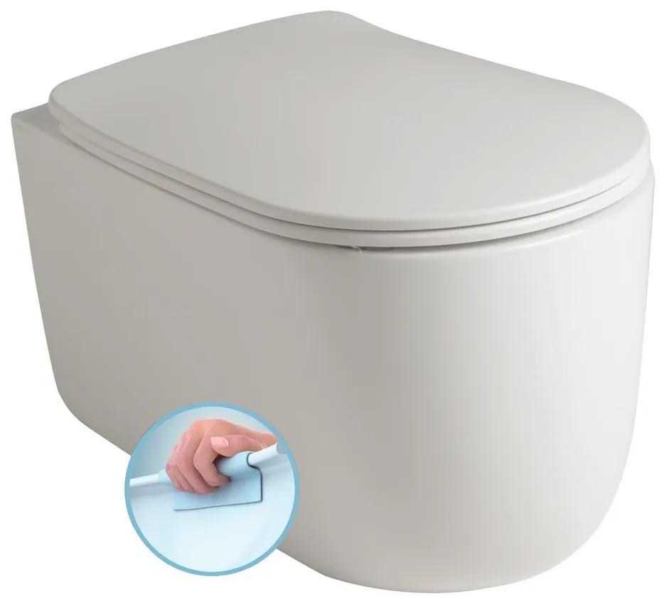Kerasan NOLITA závěsná WC mísa, Rimless, 35x55cm, bílá - 531401
