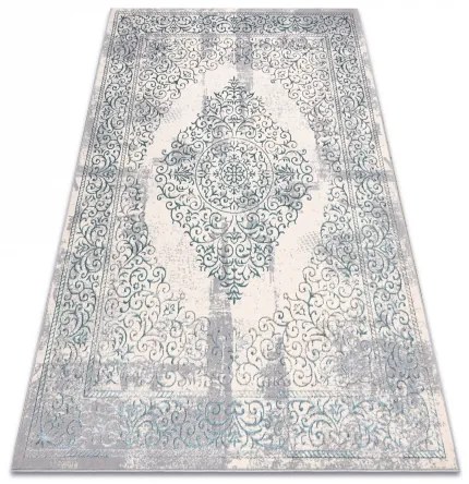 Koberec CORE W7161 Vintage růžice - Strukturální, dvě úrovně rouna, s