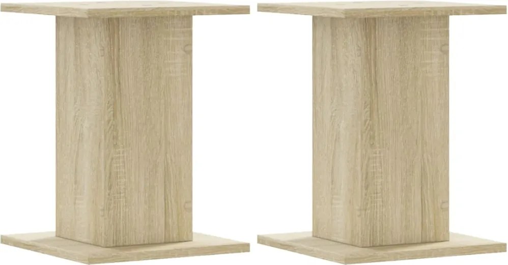 Stojany na rostliny 2 ks dub sonoma 30 x 30 x 40 cm kompozit 3307848