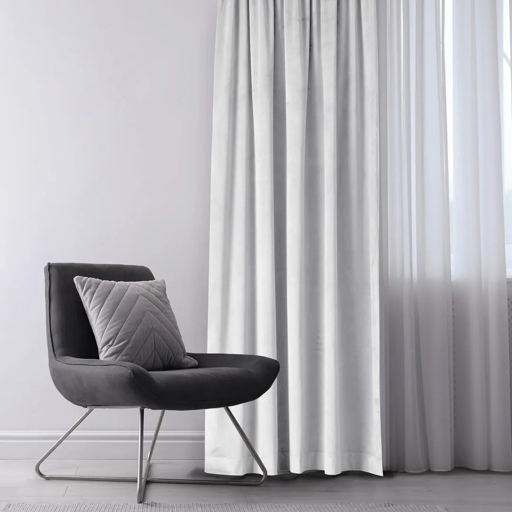 Závěs AmeliaHome Velvet s průchodkami - výběr z 21 provedení