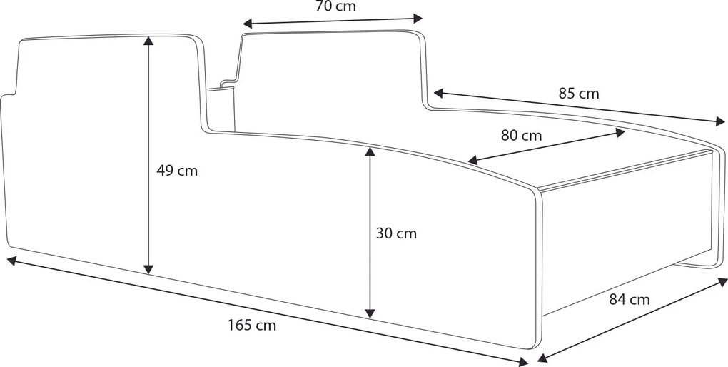 ADRK Furniture Postel s matracem TRACTOR YELLOW 160x80