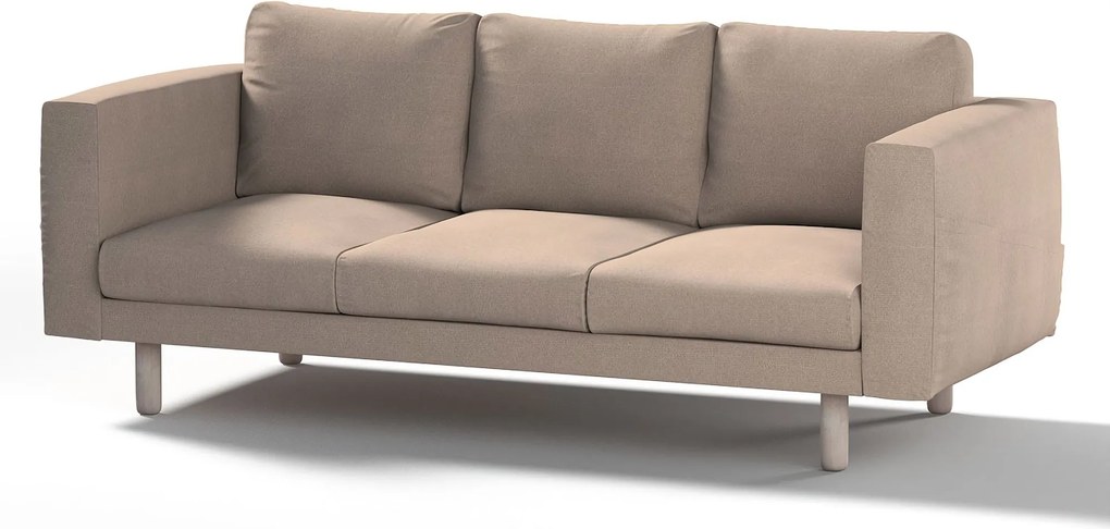 Potah na pohovku IKEA Norsborg 3-místná barva béžová látka pletený vzor