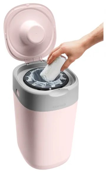 Tommee Tippee Koš na pleny Sangenic Twist & Click Růžový