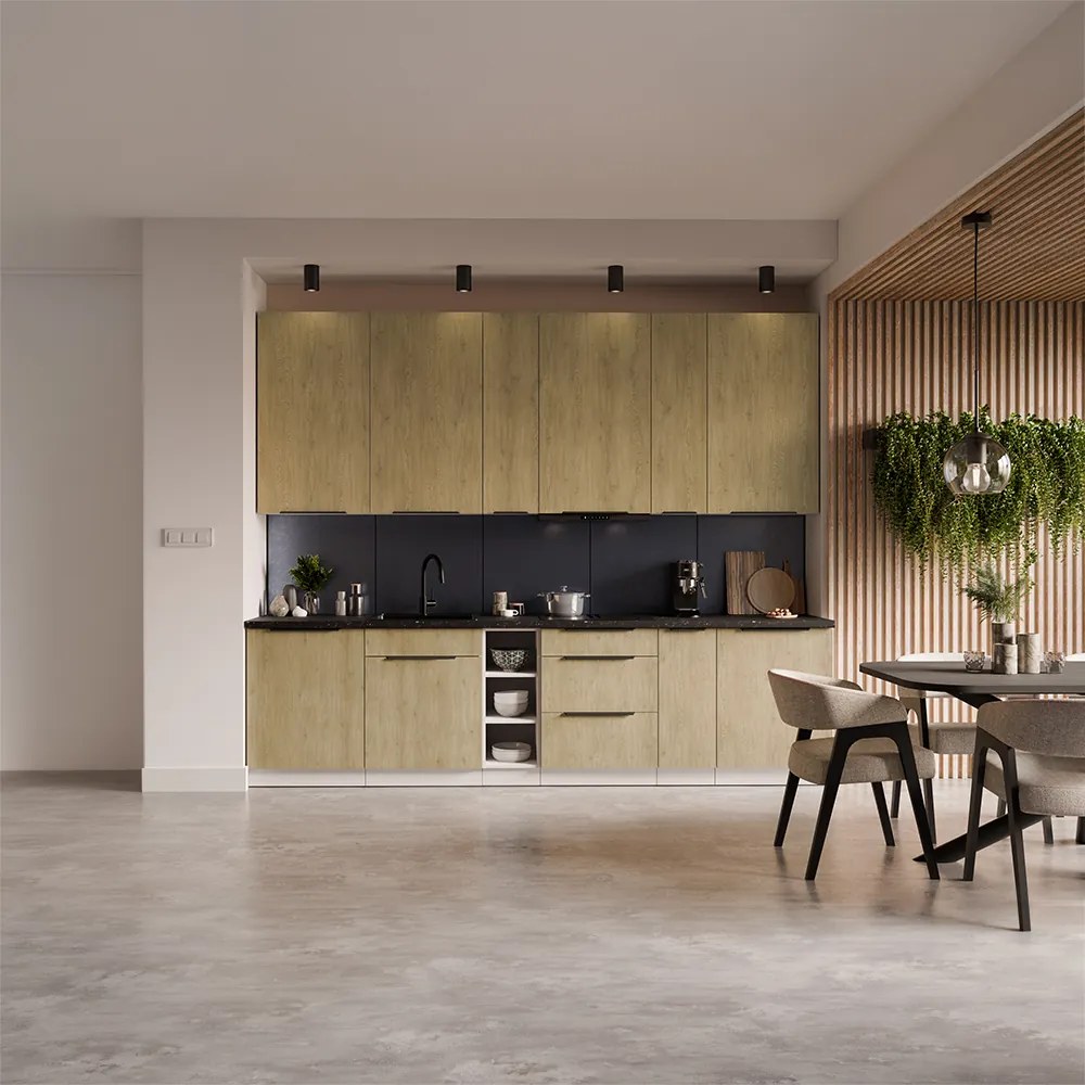 CREMONA bc | dolní skříňka 80 ZL 1S dřezová | 80 cm | PREMIUM BOX | bílá/cremona