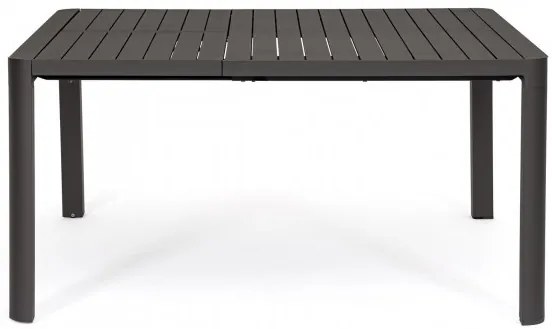 BIZZOTTO Rozkládací zahradní stůl KIPLIN 97/149x149 cm antracit