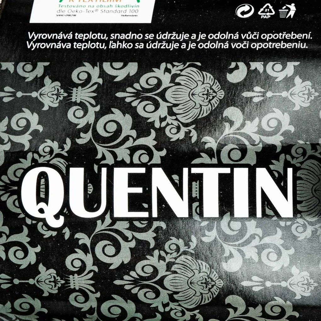 Quentin deka mikrofleece QUENTIN AK-2396 jednobarevná ostružinová, 150x200cm