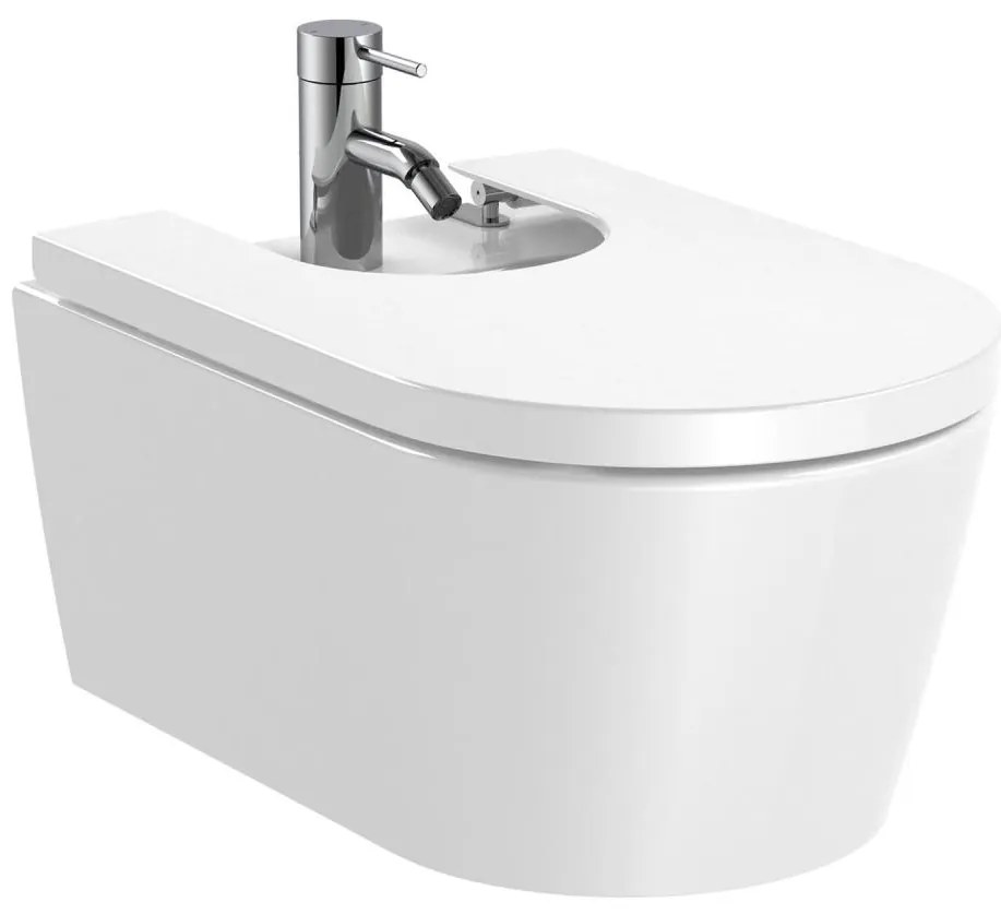 Roca A357525000 - Závěsný bidet INSPIRA keramika/bílá