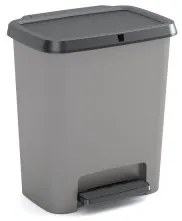 KIS Koš na odpad Compatta recycling 20+20L, šedý