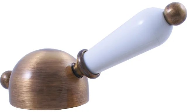 Retro Slezák Rav Labe stará mosaz baterie sprchová se sprchou a otočným držákem L581.5/2SM