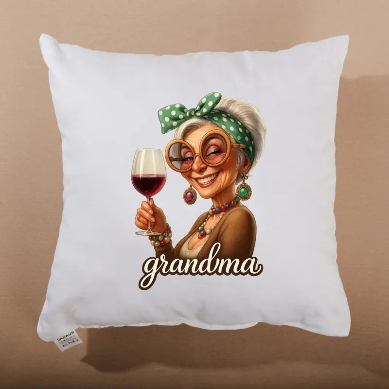 Dekorativní polštář Grandma 40x40 cm EMI