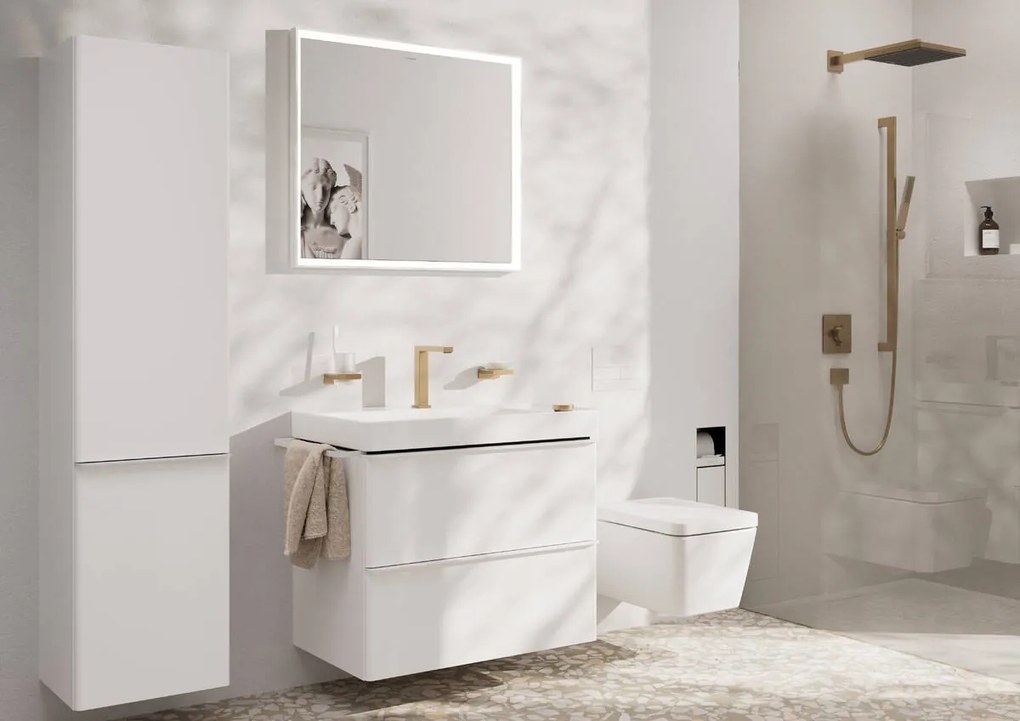 Hansgrohe Pulsify E,Hlavová sprcha 260 1jet, kartáčovaný bronz, HAN-24330140