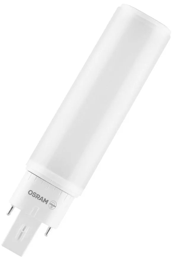 Dlouhotrvající LED žárovka G24q-1 6 W DULUX, studená bílá