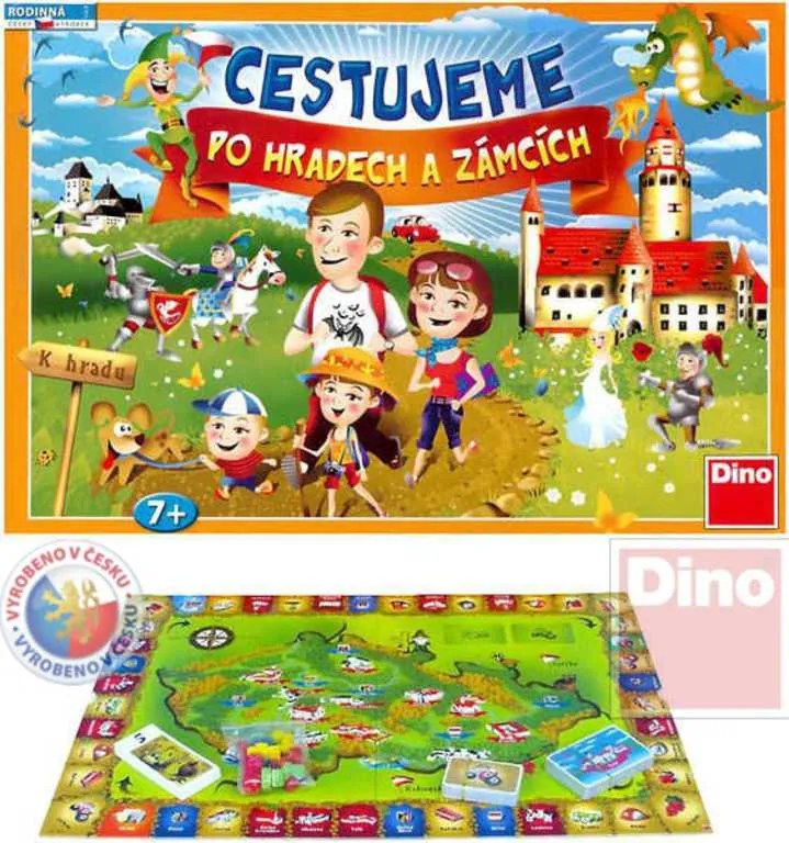 DINO Hra Cestujeme po hradech a zámcích *SPOLEČENSKÉ HRY * dn631281