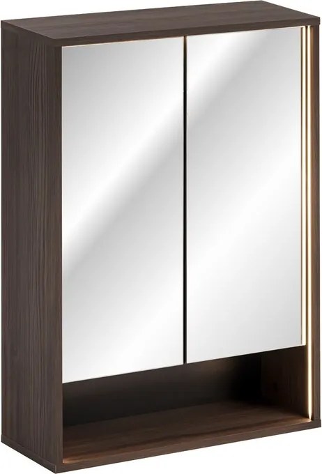 Koupelnová sestava Dorothy Smile s deskou, umyvadlem a skříňkou 60 cm dub ristretto