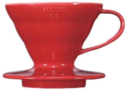 Hario V60-01 keramický červený