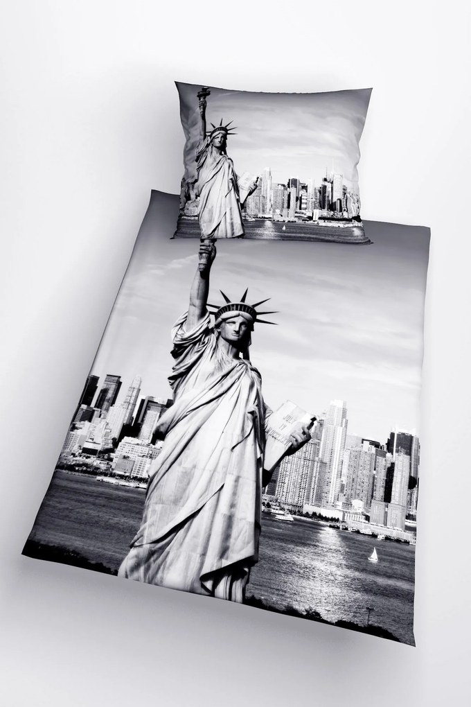 Povlečení se Sochou Svobody, New York - Liberty Liberty 140x200 cm