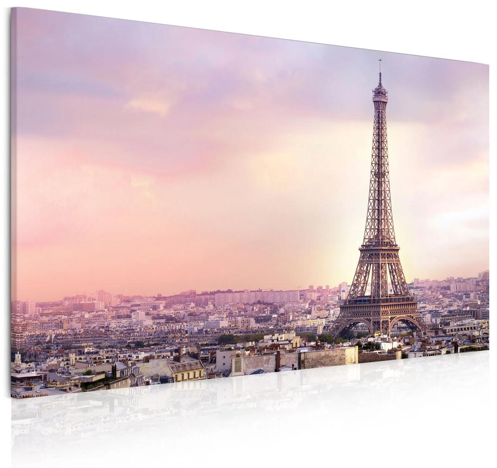 Malvis ® Obraz Červánky v Paříži Velikost (šířka x výška): 130x80 cm
