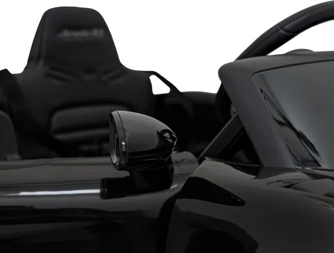 Elektrické autíčko Porsche Spyder RS 718 MP4 černé