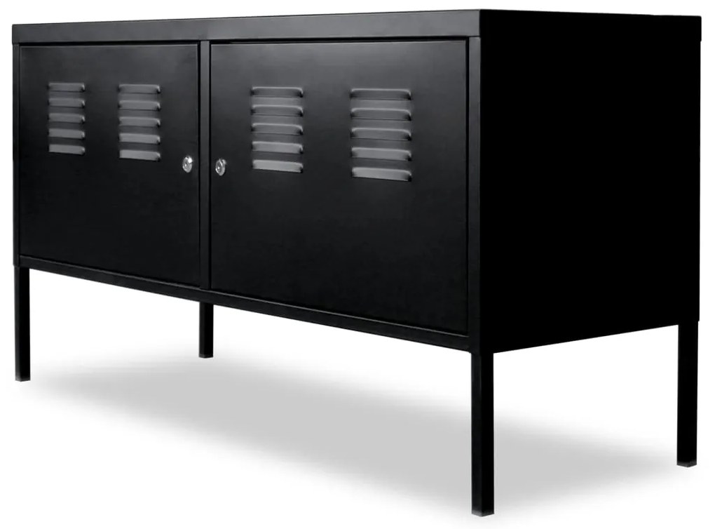 244721 vidaXL TV stolek, 118x40x60 cm, černý