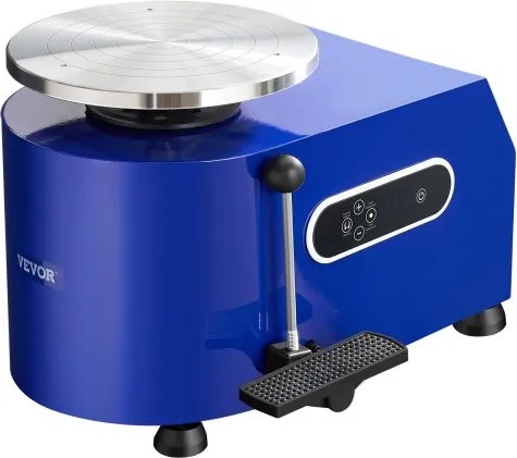hrnčířský kruh 27,9 cm keramické kotoučové nožní pedály Zástěra 450 W