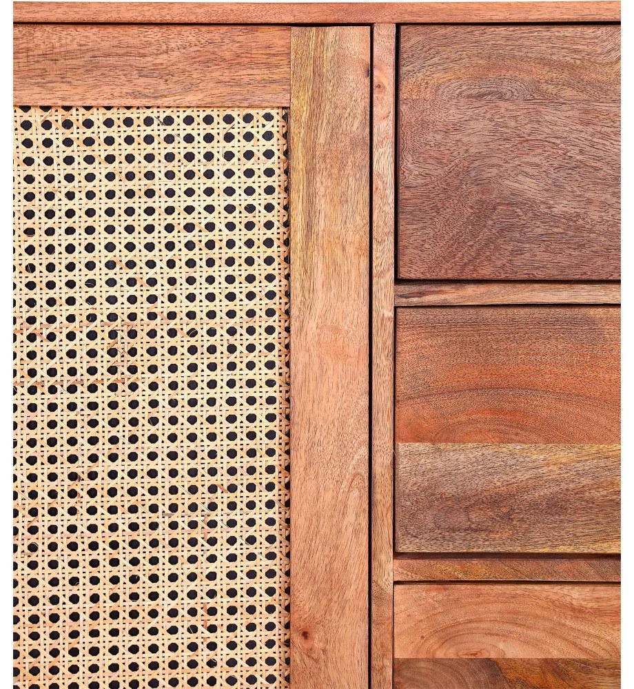 Massive home | Dřevěná komoda Honey mangové dřevo MH66066