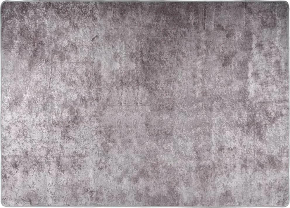 vidaXL Koberec pratelný 150 x 230 cm protiskluzový [373999] Barva: Černá a šedá