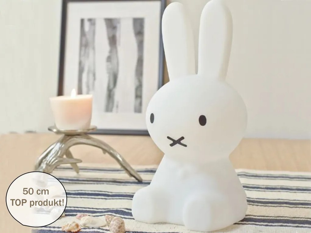 Sdeko LED lampa zajíc Miffy 50 cm