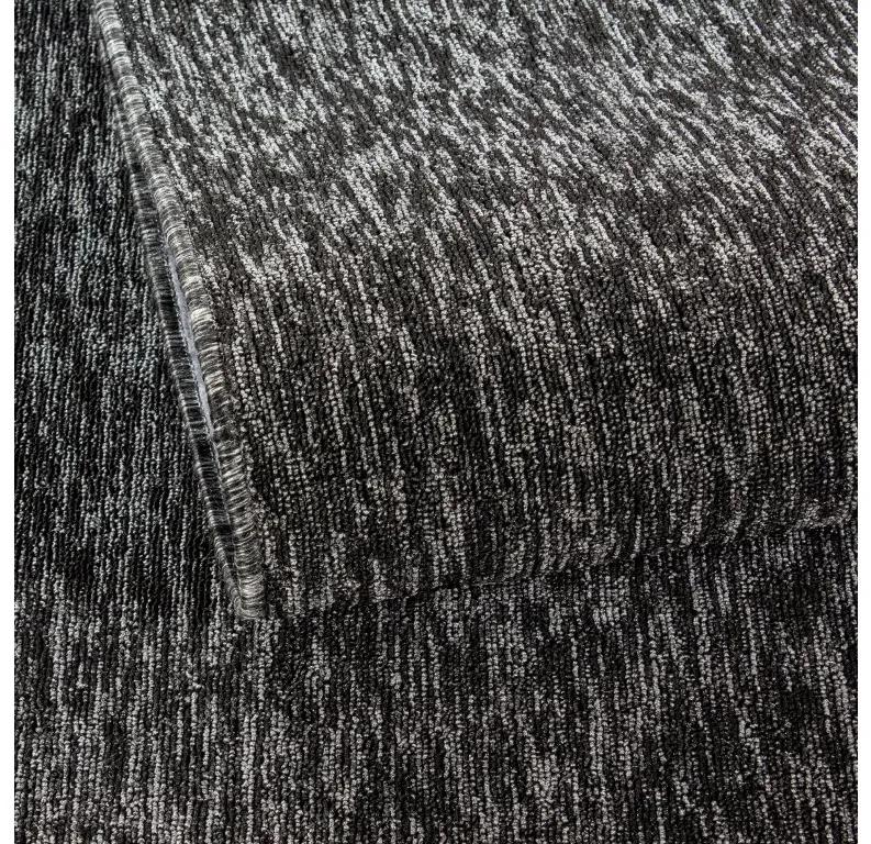 Ayyildiz Kusový koberec NIZZA 1800, Antracitová Rozměr koberce: 60 x 100 cm
