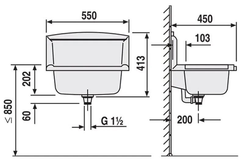 Aliaxis Česká republika s.r.o. Mereo, Víceúčelové umyvadlo Multiset a příslušenství, PR7181C (60005010099)
