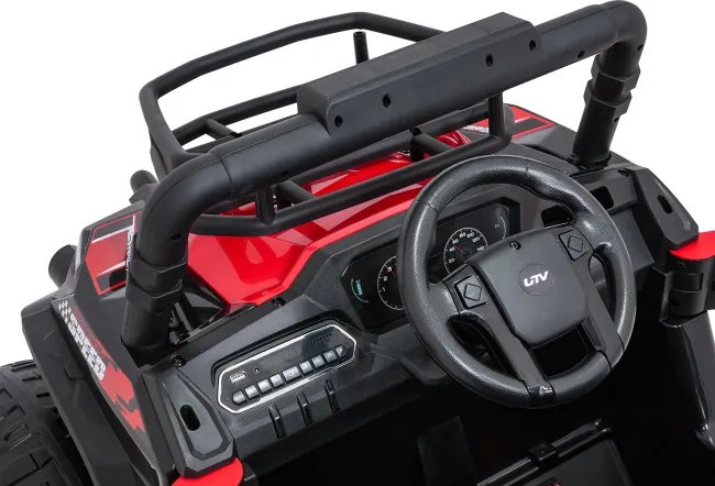 Elektrické terénní autíčko UTV LIFT červené