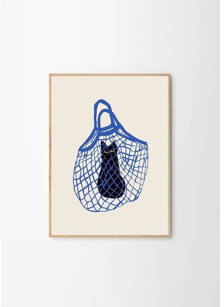 Plakát 30x40 cm The Cat’s In The Bag – Chloe Purpero Johnson – The Poster Club