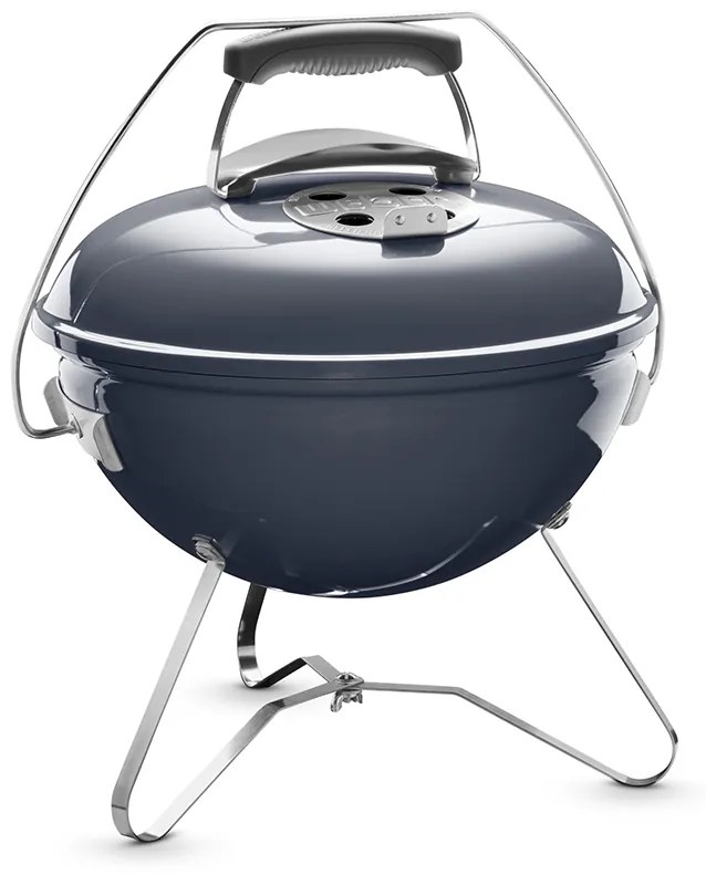 Weber Smokey Joe® Premium 37 cm gril na dřevěné uhlí Slate Blue Černá barva: Černá