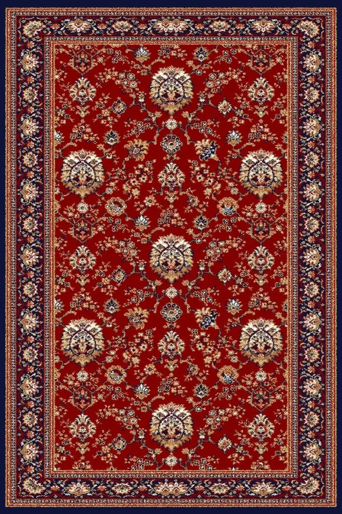 Kusový koberec Crave dark red 133 x 190 cm