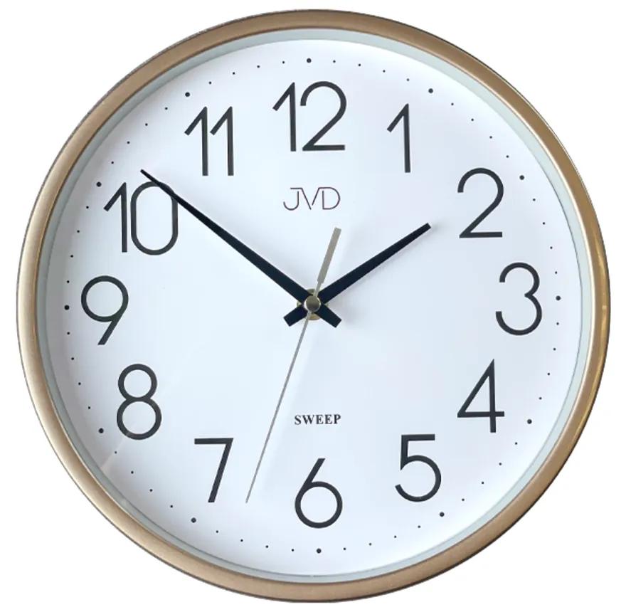 JVD Netikající tiché nástěnné hodiny HX2487.1