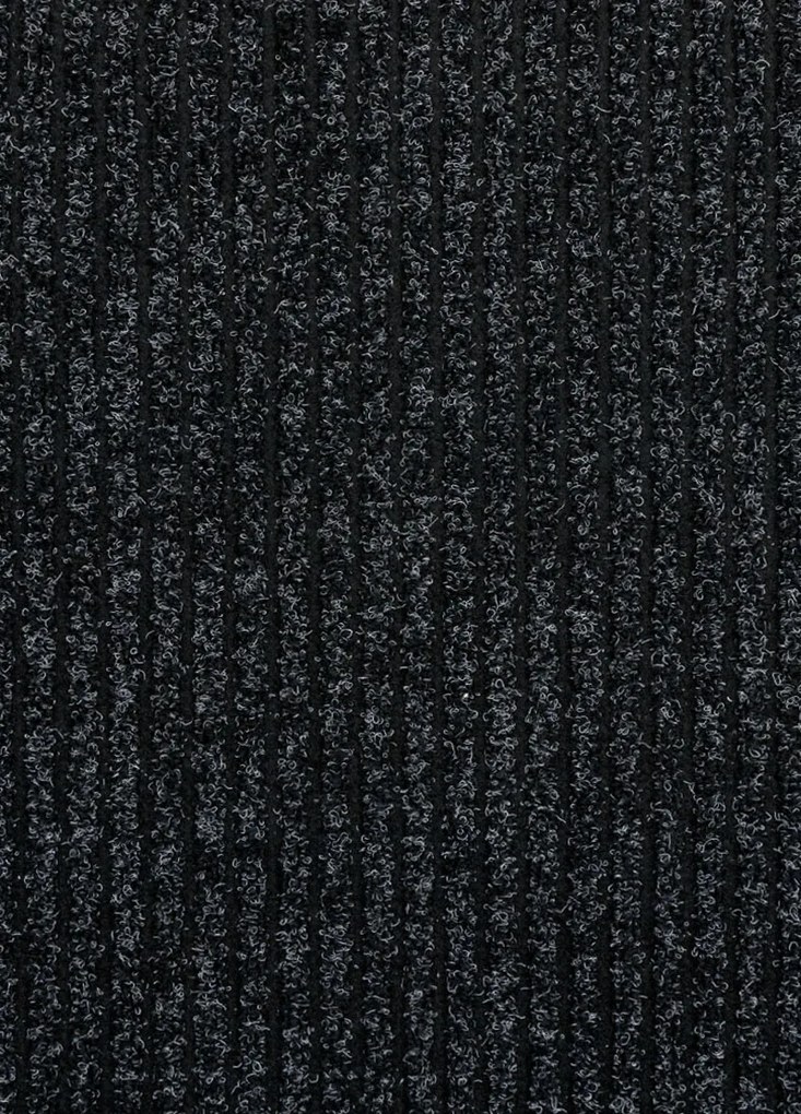Koberce Breno Čistící zóna SHEFFIELD/ LIVERPOOL 50, šíře role 133 cm, Černá