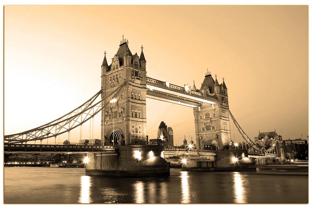 Obraz na plátně - Tower Bridge 130FA (75x50 cm)